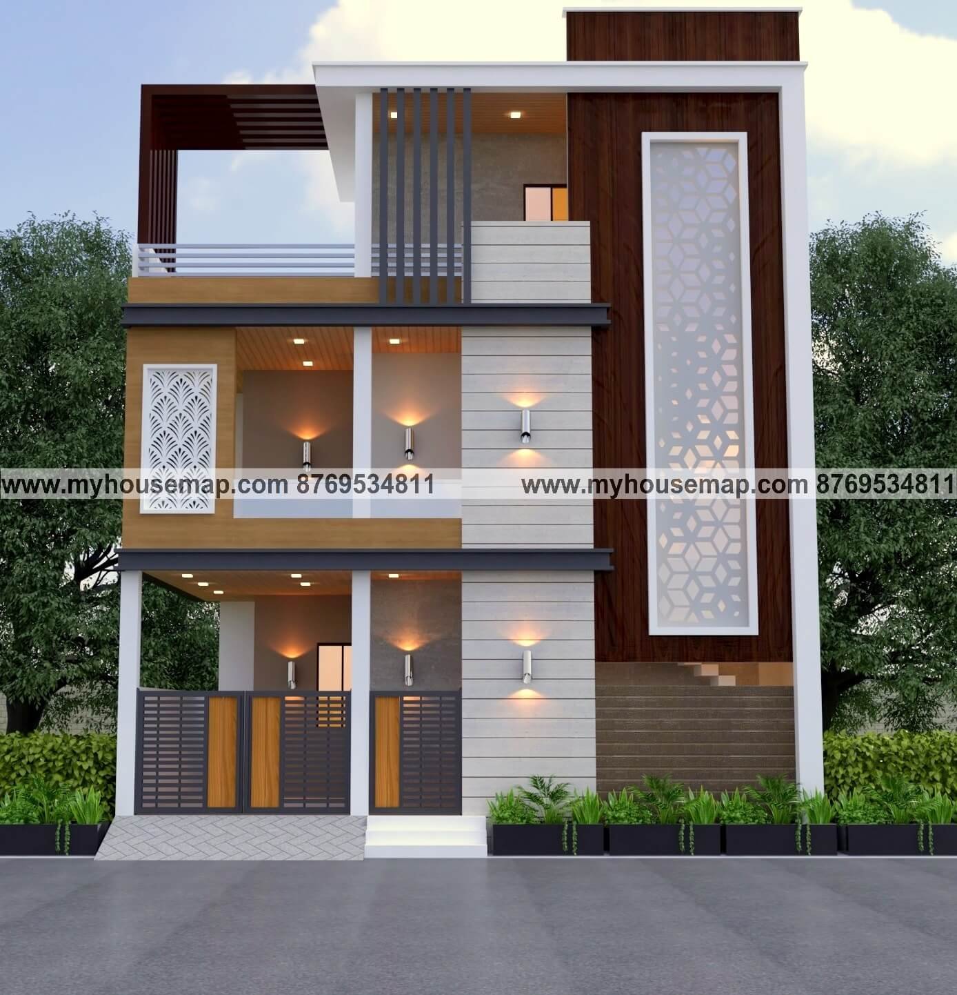 best home design for double floor